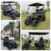 China 72v Lithium Battery Solar 6 Seaters Off Road Electric Street Legal Golf Cart Buggy for sale