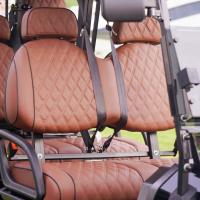 China Fuel Type Electric Newest Golf Cart With Lithium Battery and Comfortable Six Seater for sale