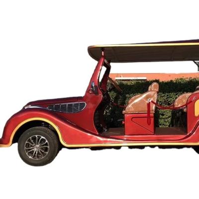 China Electric Classic Sightseeing Vintage Car GCC 4 Seats Tourist Coach with Performance for sale