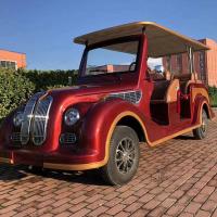 China Electric Classic Sightseeing Vintage Car GCC 4 Seats Tourist Coach with Performance for sale