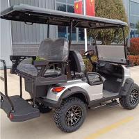 China Soft Seater Electric Golf Cart with 12 inch Tires and KDS AC Asynchronous Motor 48V5KW for sale