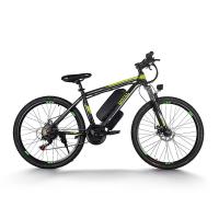 China Electric Bicycle 26-Inch Geared Bike with LED Headlights and Lithium Battery Power for sale