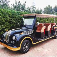 China 7 8 Seats GCC Mini Golf Cart DOT Tourist Coach Electric Sightseeing Vintage Car CE for sale