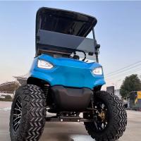 China Custom 2 Seater Electric Golf Cart with End Design and 70km Max Travelling Range for sale