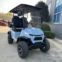 China Custom 2 Seater Electric Golf Cart with End Design and 70km Max Travelling Range for sale