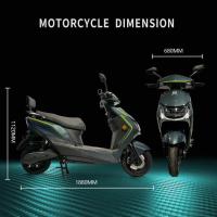 China 1200w 72v Electric Scooter Motorcycle Rear Tyre 3.00-10 for Adults Best Seller for sale