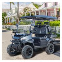 China 4 Seats Electric Lifted Golf Cart for Wedding and Resort Hotel Luxury Antique Design for sale