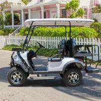 China Newest 4x4 Wheel Drive Electric Golf Kart for Resort Hotel Park Golf Course 3-4 Seats for sale
