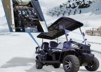 China Newest 4x4 Wheel Drive Electric Golf Kart for Resort Hotel Park Golf Course 3-4 Seats for sale