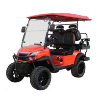 China 4 Wheel Electric Club Car Golf Cart Luxury Lifted Design Minimum Grand Clearance 150-200mm for sale