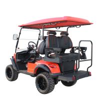 China 4 Wheel Electric Club Car Golf Cart Luxury Lifted Design Minimum Grand Clearance 150-200mm for sale