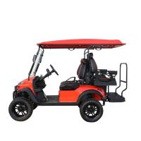 China 4 Wheel Electric Club Car Golf Cart Luxury Lifted Design Minimum Grand Clearance 150-200mm for sale