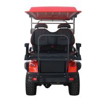 China 4 Wheel Electric Club Car Golf Cart Luxury Lifted Design Minimum Grand Clearance 150-200mm for sale