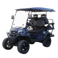 China 4 Wheel Electric Golf Carts with Lithium Battery Minimum Grand Clearance of 150-200mm for sale