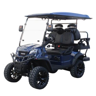 China 4 Wheel Electric Golf Carts with Lithium Battery Minimum Grand Clearance of 150-200mm for sale
