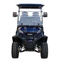 China 4 Wheel Electric Golf Carts with Lithium Battery Minimum Grand Clearance of 150-200mm for sale
