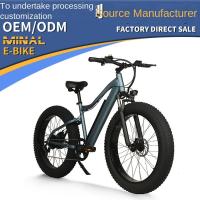 China 26-inch Adult Geared Lithium Battery Mountain Vehicle with Front and Rear Disc Brakes for sale