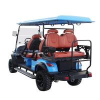 China Luxury Vintage 6 Seater Electric Golf Cart with Charger 8 hours Charging Time for sale
