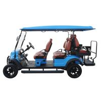 China Luxury Vintage 6 Seater Electric Golf Cart with Charger 8 hours Charging Time for sale