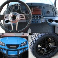 China Luxury Vintage 6 Seater Electric Golf Cart with Charger 8 hours Charging Time for sale