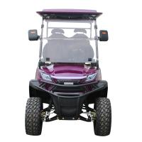China High Rebound Leather Fabric Electric Golf Carts With Maximum Speed ≤30Km/h And Design for sale