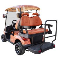 China 4 Seater Electric Golf Car 4 Wheel Drive Utility for Golf Course from HM Chinese for sale