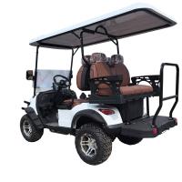 China 2*2 Seater Electric Golf Car with Foldable Windscreen and 70km Max Travelling Distance for sale