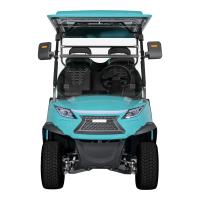 China 6 Seater Lithium Battery Lifted Golf Buggy Car Electric Hunting Golf Cart 3695*1340*2060MM for sale