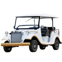 China Eec 4 Seats Tourist Coach Electric Classic Sightseeing Vintage Car Curb Weight 800kg for sale