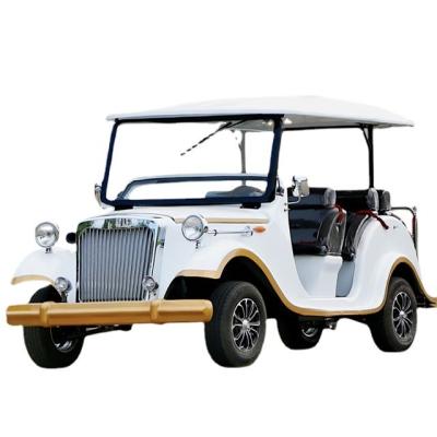 China Eec 4 Seats Tourist Coach Electric Classic Sightseeing Vintage Car Curb Weight 800kg for sale