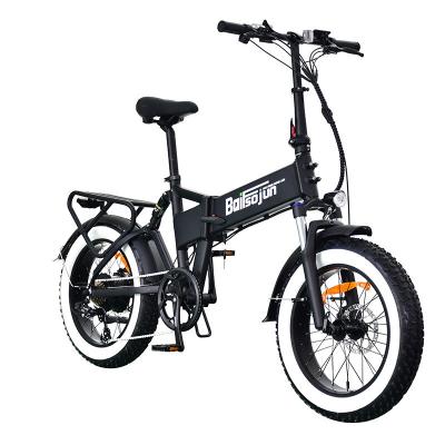 China Ordinary Pedal Folding Electric Fat Tire Bike with Lithium Battery 20 Inch Gross Weight 17 for sale