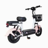 China 14inch Electric City Bike 12ah Lead Acid Battery Long Range Ebike 48V350W Electric Bicycle for sale
