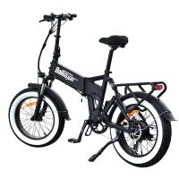 China Ordinary Pedal Folding Electric Fat Tire Bike with Lithium Battery 20 Inch Gross Weight 17 for sale