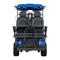 China Max.Speed of 25km/h High End Styles 4 Wheel 4 Seater Golf Buggy Folding Glass Golf Cart for sale