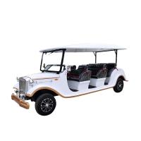 China Front LED Headlight CE Golfcart Eec Electric Classic Vintage Car for 7 to 8 Seats for sale