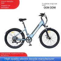 China Customized 26-inch Multifunctional Electric Bicycle with Intelligent Brushless Motor for sale