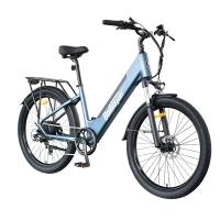 China Customized 26-inch Multifunctional Electric Bicycle with Intelligent Brushless Motor for sale