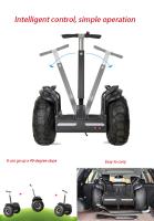 China Black Color 1000w Brushless Motor Self Balancing Scooters for Adults Max Speed 30-50Km/h for sale