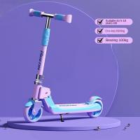 China 10 Inch Black Three Wheeled Scooter with Large-Capacity Lithium Battery for 6-8 Years for sale