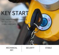 China Electronic Citycoco Removable Battery Fat Tire Scooter 1000W with NO Foldable Design for sale