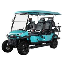 China AC Battery Powered 6 Seater Golf Cart with Customised Colour/Logo and Lifted Design for sale