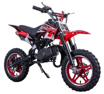 China 49cc 2 Stroke Dirtbike Sport Motorcycles Power Bike Road Mini Moto de Gasolina Compact for sale