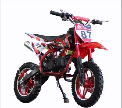 China Displacement 50CC Children's 2-Stroke Air-Cooled Off-Road Pit Bike for Younger Riders for sale