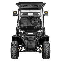 China Luxury 6 Seaters Electric Golf Cart with KDS Motor and Front Disc Rear Drum Brake System for sale