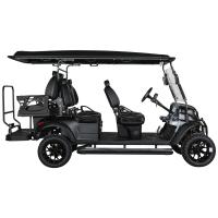 China Luxury 6 Seaters Electric Golf Cart with KDS Motor and Front Disc Rear Drum Brake System for sale