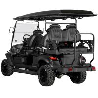 China Luxury 6 Seaters Electric Golf Cart with KDS Motor and Front Disc Rear Drum Brake System for sale