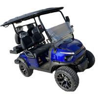 China 48v 72v Ac System Lithium Battery Powered Electric Golf Car Seats 3 4 Max.Speed 50Km/h for sale