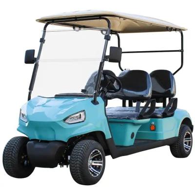 China Electric Power 4 6 Seater Golf Cart Curb Weight ≥500kg Luxury Import Comfortable 72v for sale
