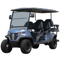 China Max.Travelling Range 70km Electric Golf Cart with 4WD and Lithium Battery 4 to 6 Seats for sale