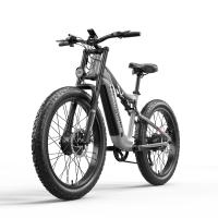 China 350w Electric Mountain Bike with Integrated Battery and Steel or Alu Suspension Fork for sale